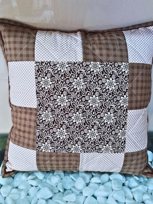 Capa de almofada em patchwork | Compre Produtos Personalizados no Elo7