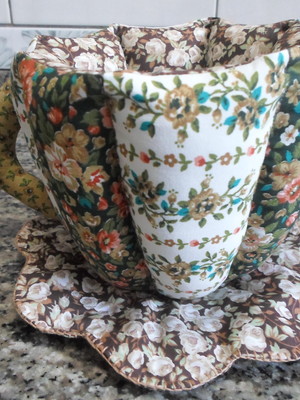 xícara patchwork M | Elo7 Produtos Especiais