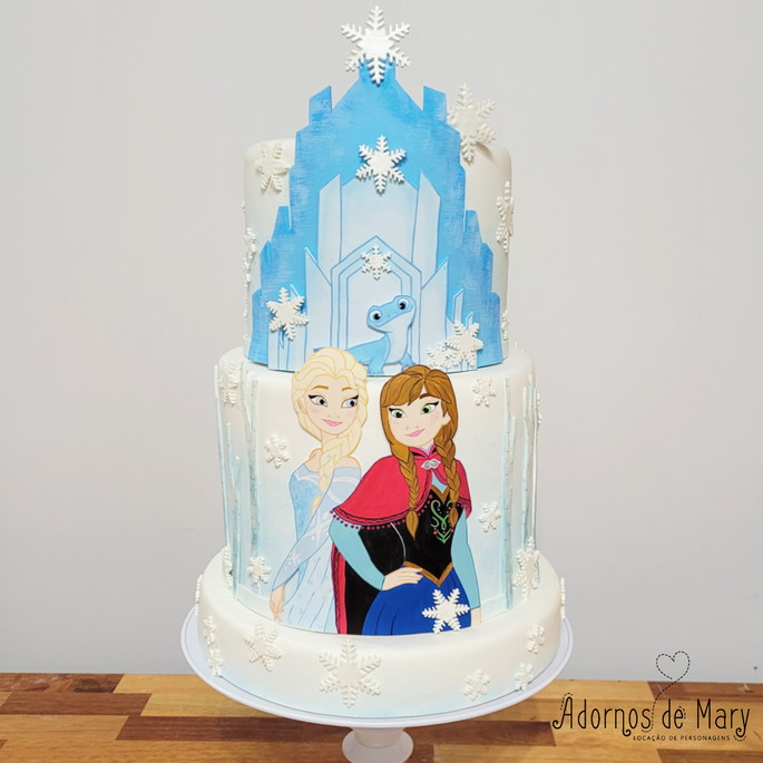Aluguel Frozen Bolo Fake Aluguel Elo7 Produtos Especiais