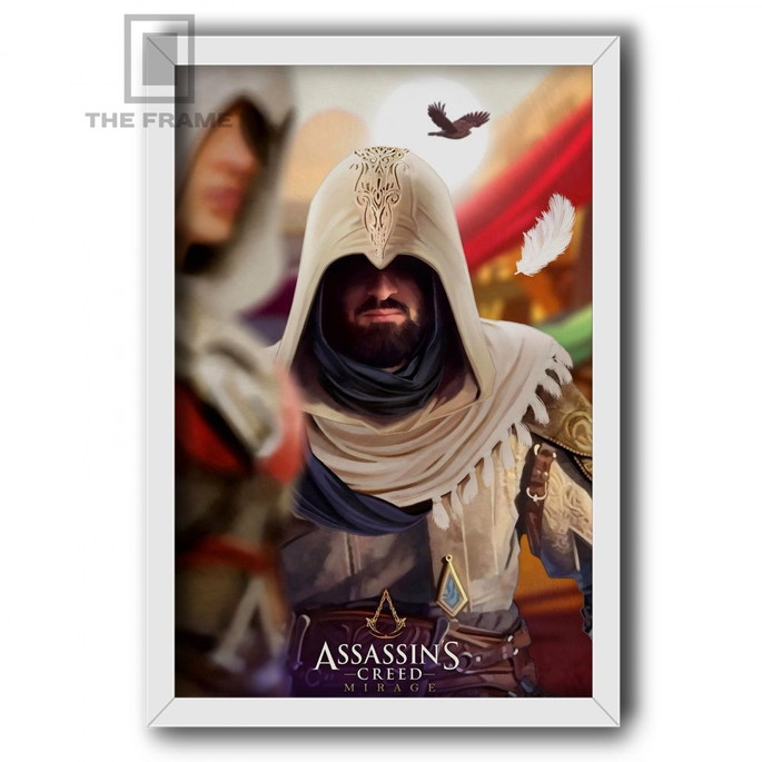 Quadro A4 Assassins Creed Mirage Elo7 Produtos Especiais