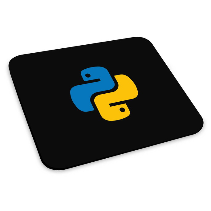 Mouse Pad Python Log Grande Programação Programador Mousepad