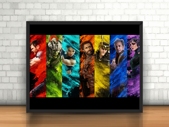 Quadro Thor Ragnarok Elo7 Produtos Especiais