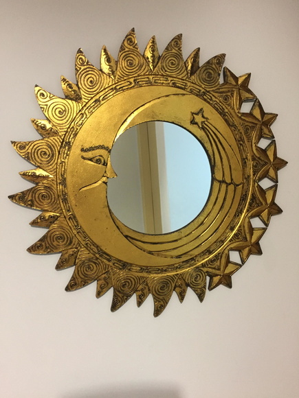 Espelho Lua Sobre Sol | Compre Produtos Personalizados no Elo7