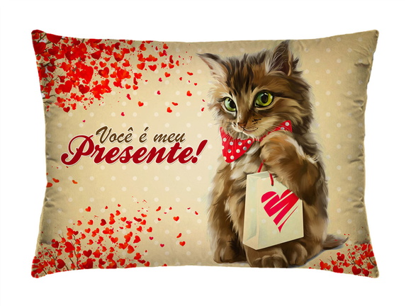 Almofada Você é Meu Presente Elo7 Produtos Especiais