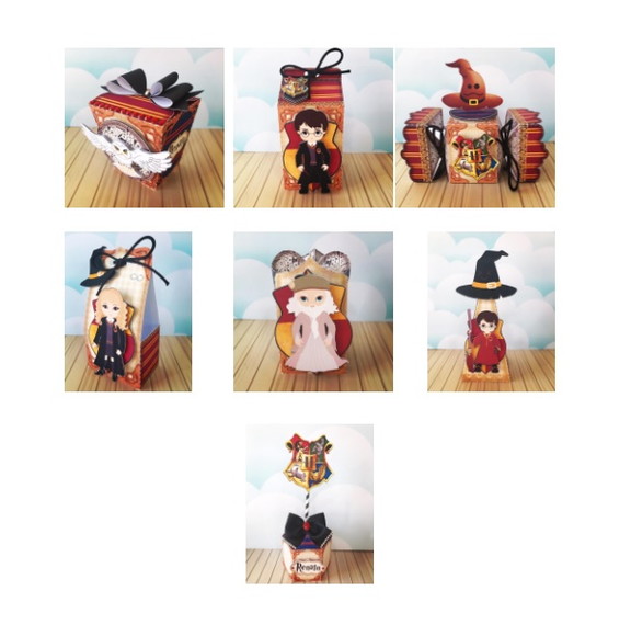 Kit Harry Potter 65 Itens Elo7 Produtos Especiais