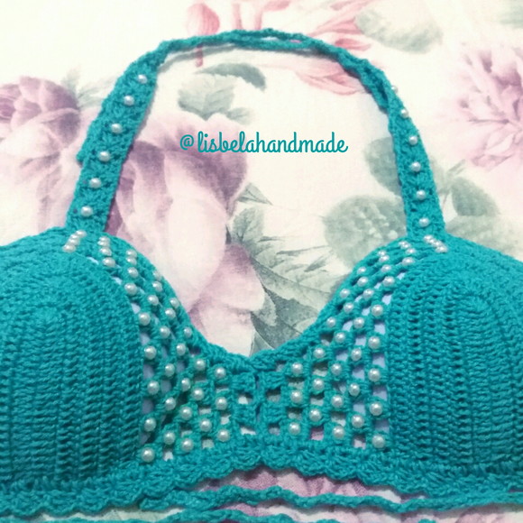 Top de Croche | Loja Lisbela Handmade | Elo7 Produtos Especiais