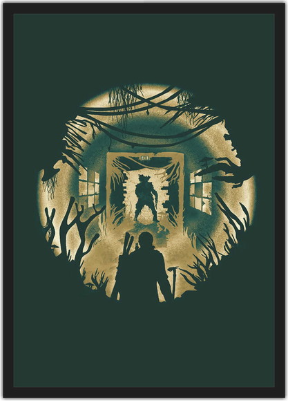 Quadro Decorativo The Last Of Us Games Jogos Moldura 009 Elo7