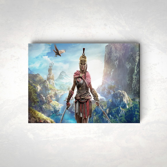 Quadro Placa Decorativa Assassins Creed Elo7 Produtos Especiais