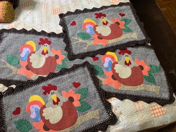 Tapete em Patchwork | Compre Produtos Personalizados no Elo7