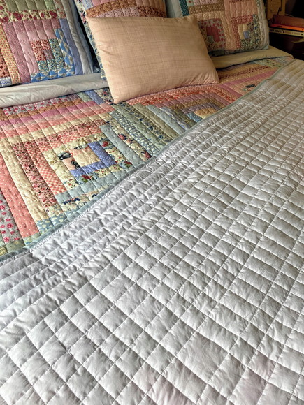 colcha Patch Log Cabin Pinterest | Elo7 Produtos Especiais