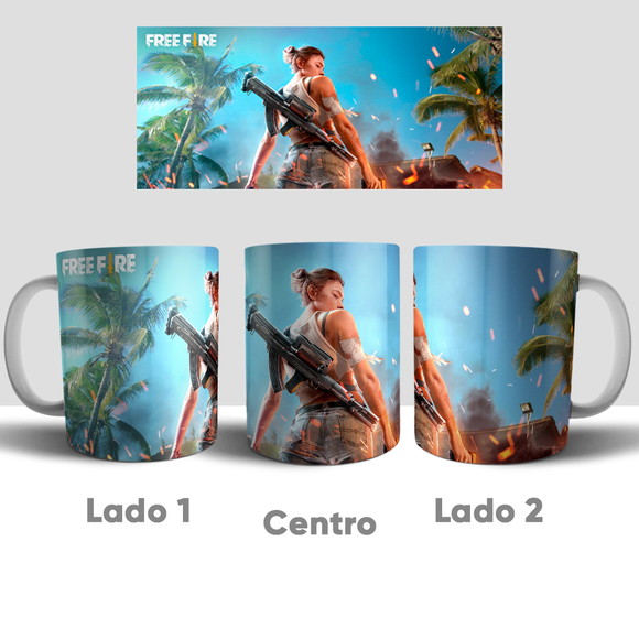 Caneca Free Fire Porcelana Jogos Mod 06 | Elo7 Caneca Free Fire Porcelana Jogos Mod 06 | Elo7