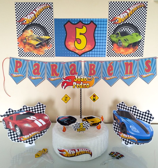 Kit Festa Hot Wheels Elo7 Produtos Especiais