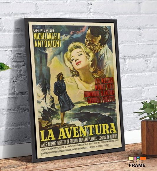 Quadro Pôster Filme A Aventura M2 60x90 Elo7 Produtos Especiais