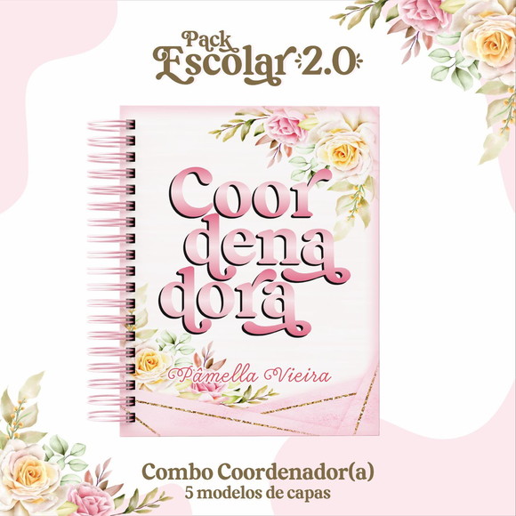 Planner Do Coordenador Pedagogico Produtos Elo7