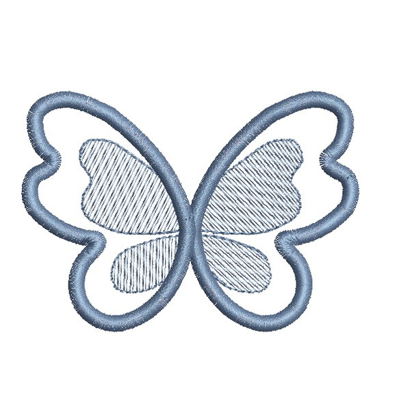 Matriz De Bordado Borboleta 3d Elo7 Produtos Especiais