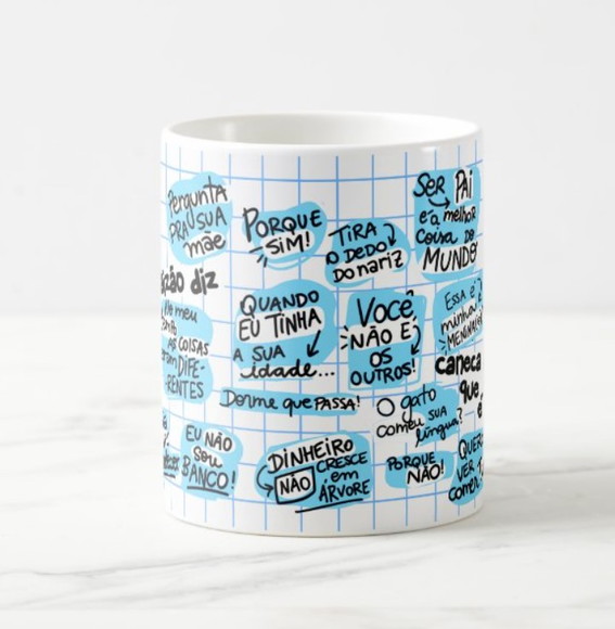 Caneca Frases de Pai Divertida Presente Pai Papai | Elo7 Caneca Frases de Pai Divertida Presente Pai Papai | Elo7