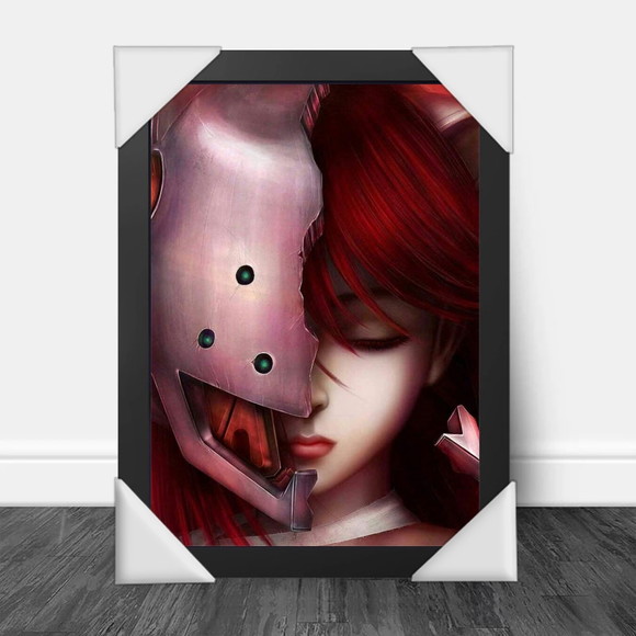 Quadro Decorativo A4 Anime Elfen Lied Elo7 Produtos Especiais