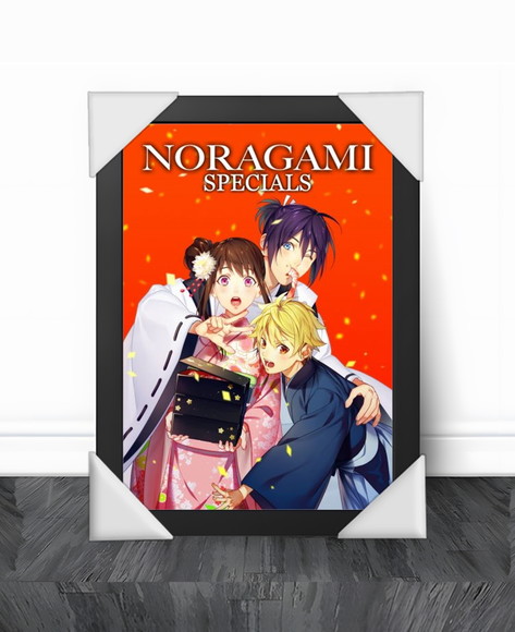Quadro Decorativo A4 Anime Noragami Elo7 Produtos Especiais
