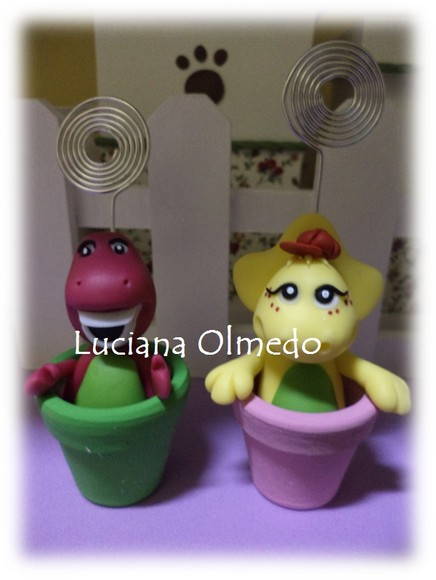 Barney e amigos | Loja Kreeart Biscuit | Elo7 Produtos Especiais