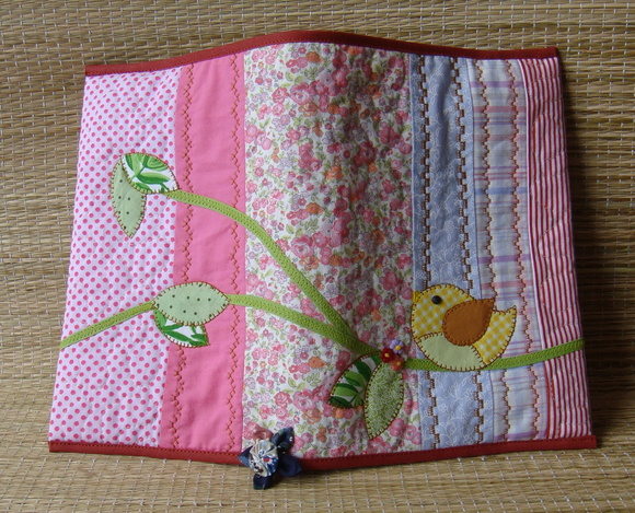Capa De Livro Em Patchwork | Elo7 Produtos Especiais Capa De Livro Em Patchwork | Elo7 Produtos Especiais