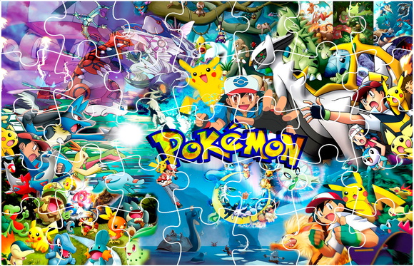 Quebra Cabeça - Pokémon | Elo7 Produtos Especiais Quebra Cabeça - Pokémon | Elo7 Produtos Especiais