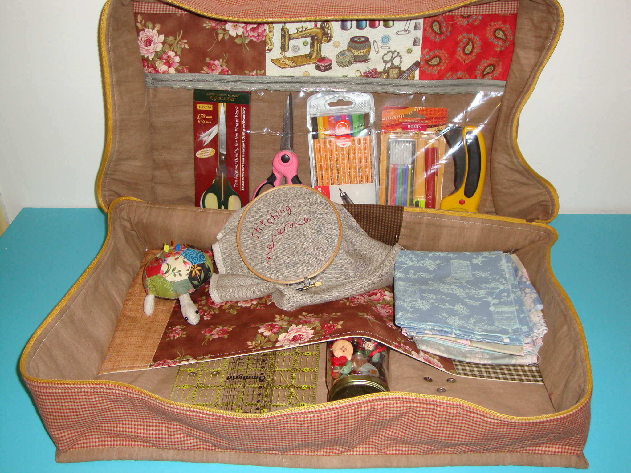 Maleta para patchwork | Koisakirida | Elo7