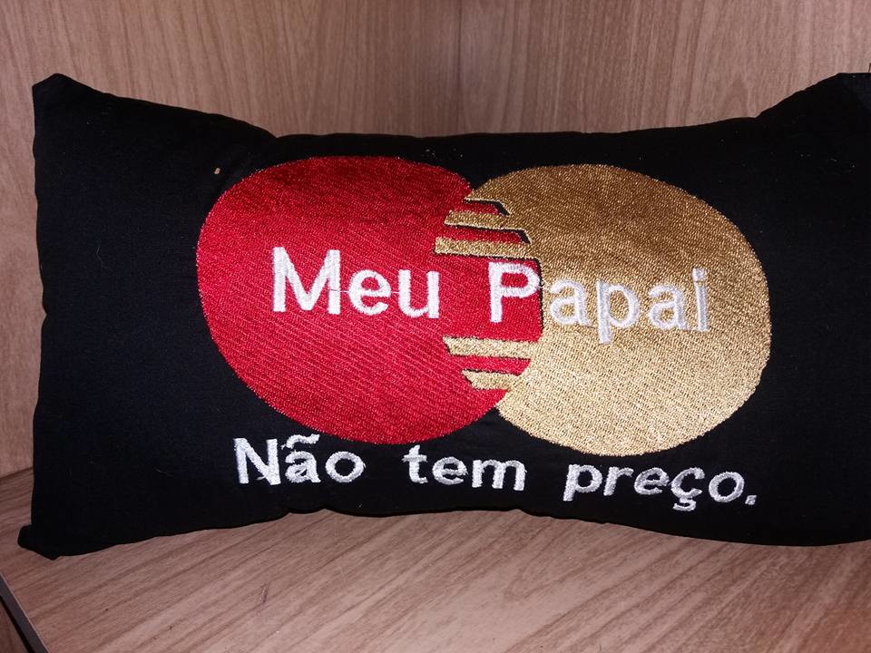 Almofada Meu Pai Não Tem Preço Elo7 Produtos Especiais