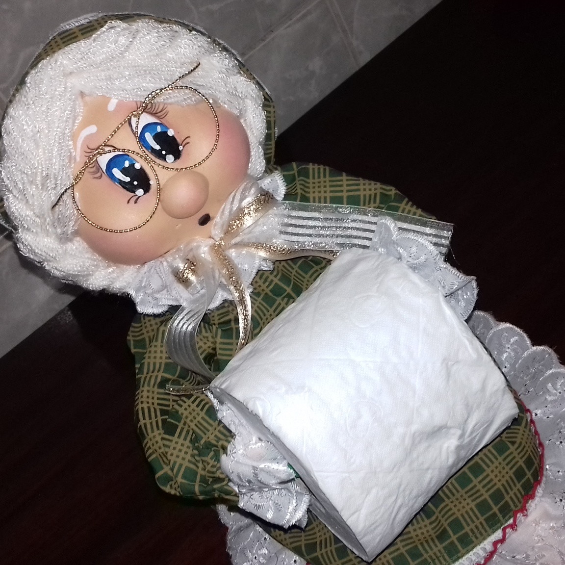 Boneca Porta Papel Higiênico Mamãe Noel Elo7 Produtos Especiais