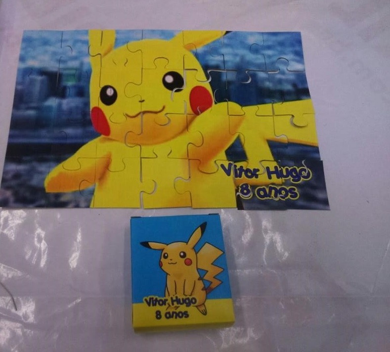 Quebra Cabeça Pokemon | Elo7 Produtos Especiais Quebra Cabeça Pokemon | Elo7 Produtos Especiais