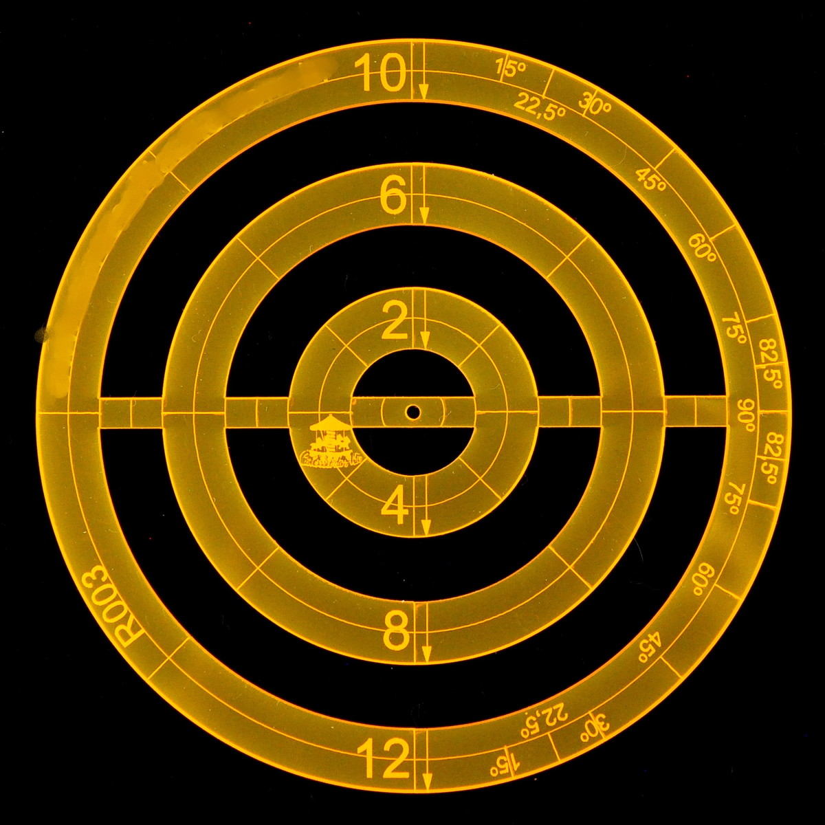 Régua Patchwork Redonda 12cm | Elo7 Produtos Especiais