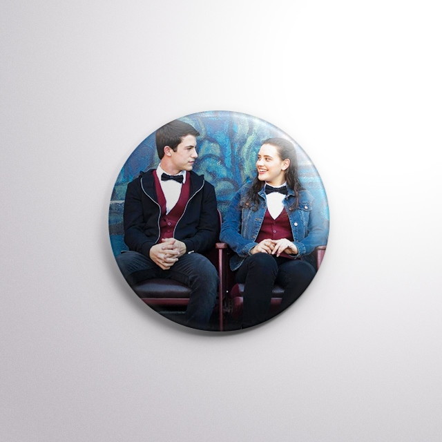 Botton - 13 Reasons Why | Elo7 Produtos Especiais Botton - 13 Reasons Why | Elo7 Produtos Especiais