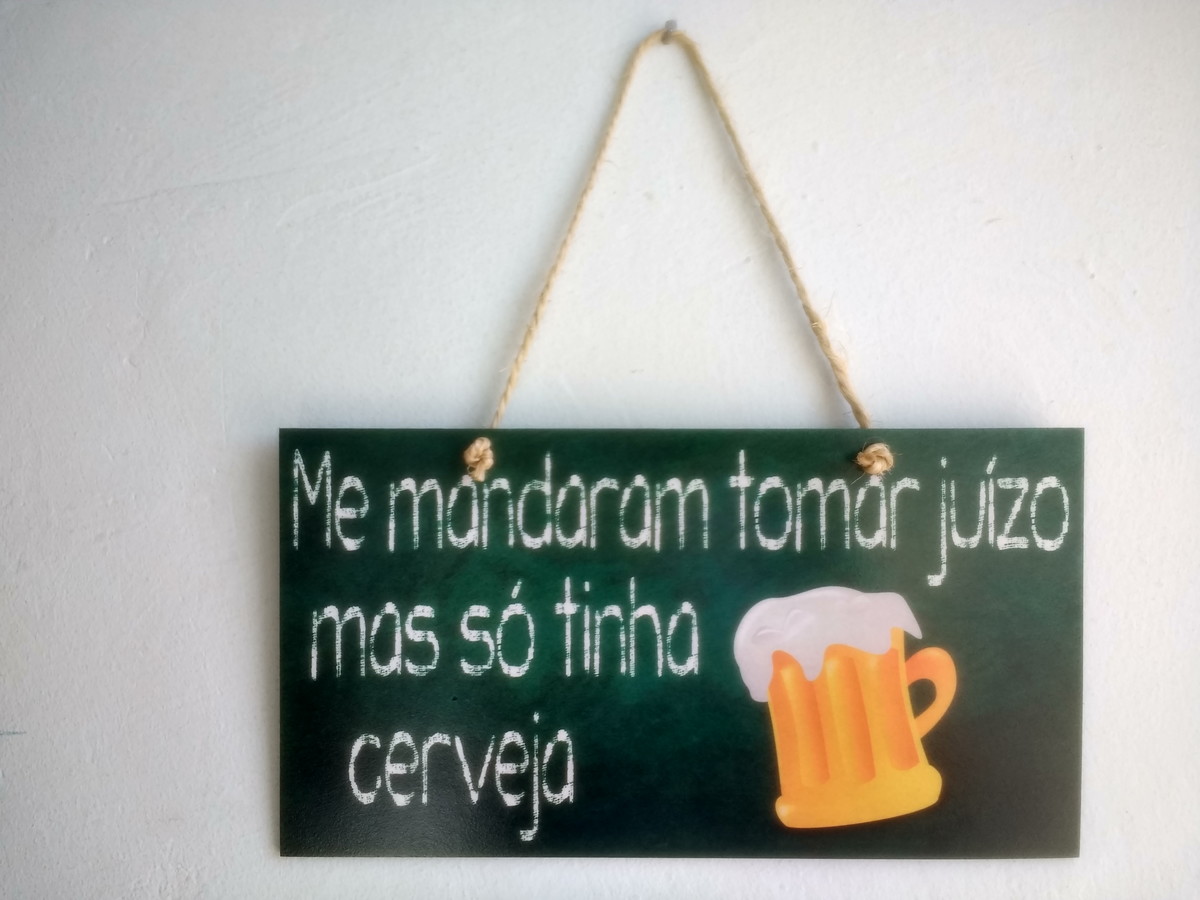 Placas Decorativas Frases Engraçadas Elo7 Produtos Especiais