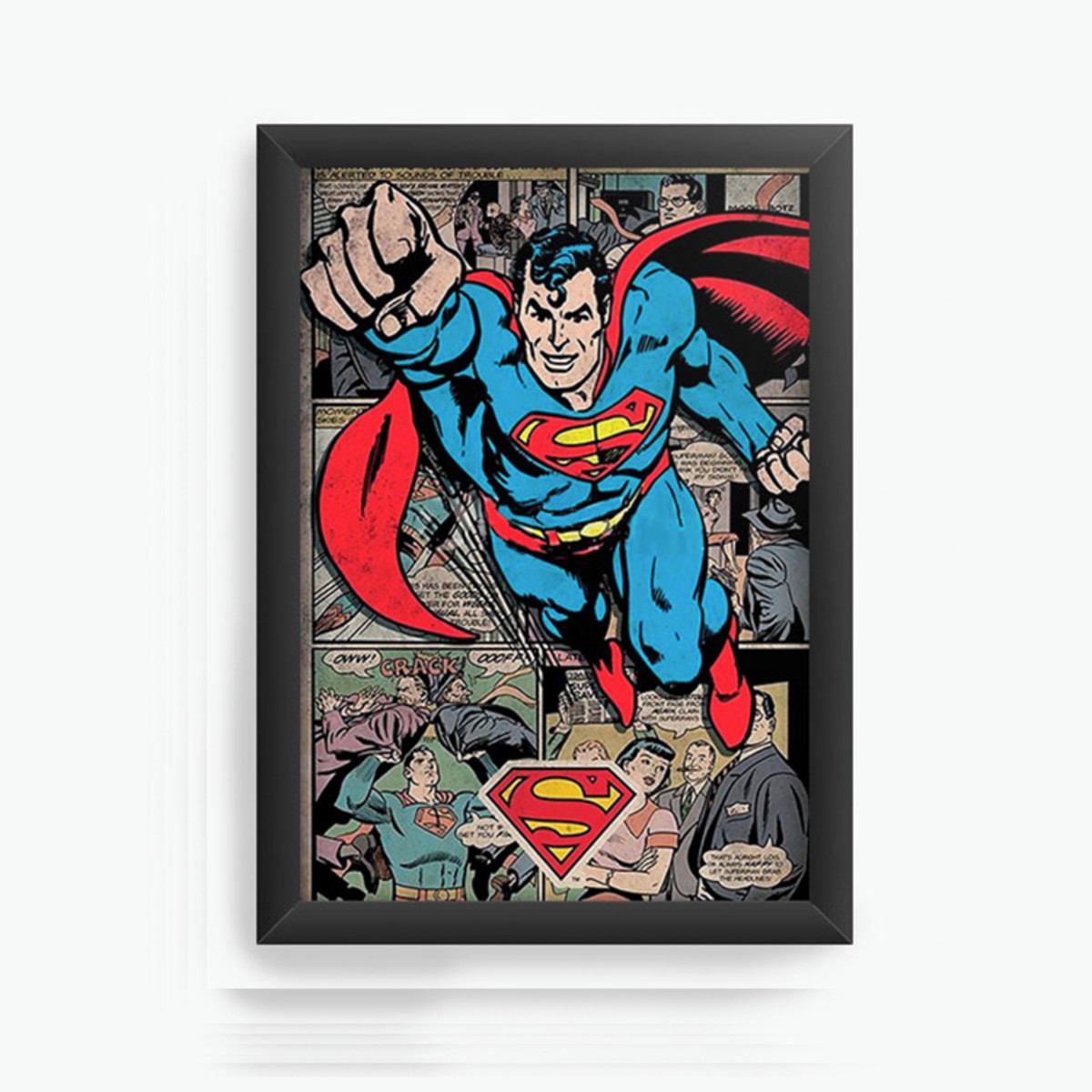 Quadro Decorativo Superman Heroi cod644 no Elo7 | Tropicalli (CB2419) Quadro Decorativo Superman Heroi cod644 no Elo7 | Tropicalli (CB2419)