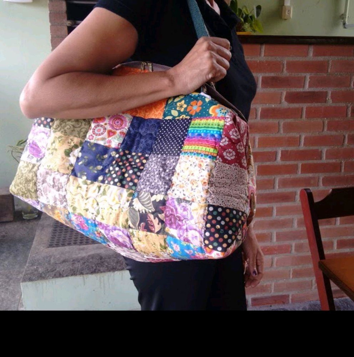 Bolsa em patchwork | Elo7 Produtos Especiais