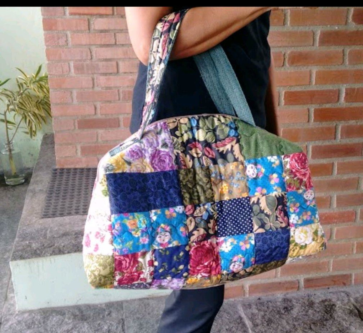 Bolsa em patchwork | Elo7 Produtos Especiais