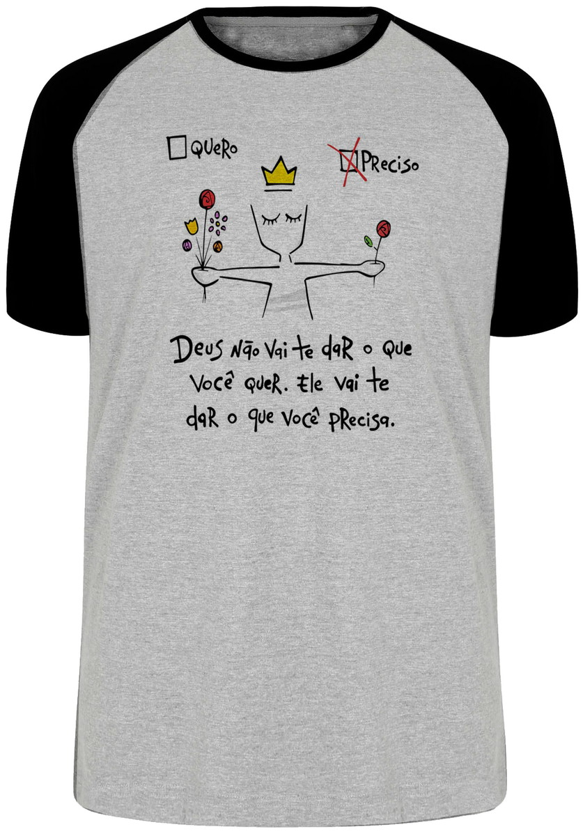 camiseta blusa Quero preciso DEUS vai te dar o que | Elo7 camiseta blusa Quero preciso DEUS vai te dar o que | Elo7
