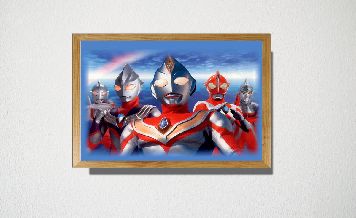 Quadro Ultraman Loja Owl Store Elo7 Produtos Especiais