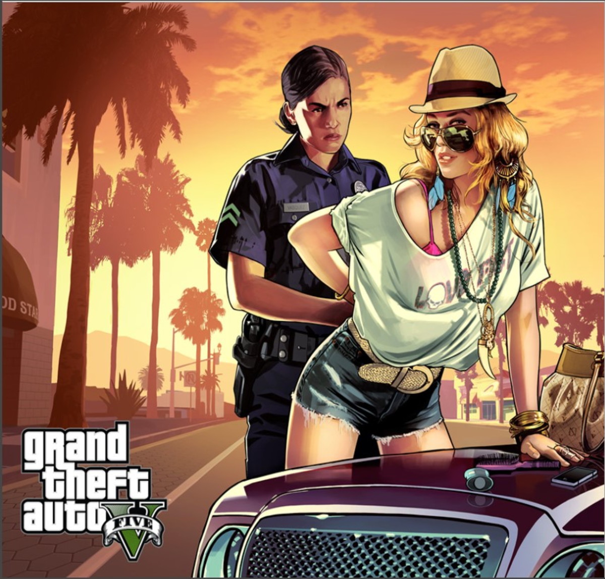 Papel De Parede Personalizado Grand Theft Auto Eduarda Elo7