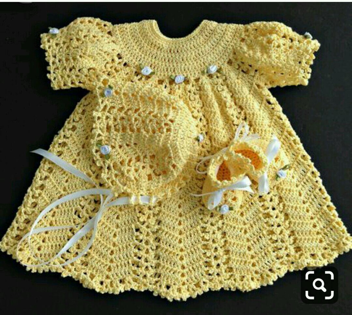 Vestido De Crochê Infantil No Elo7 Rosângela F40874