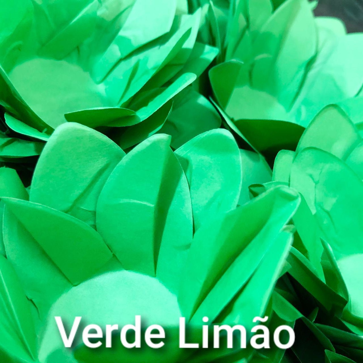40 Forminhas Para Doce Finos Verde Limão Mod Paris Casamento