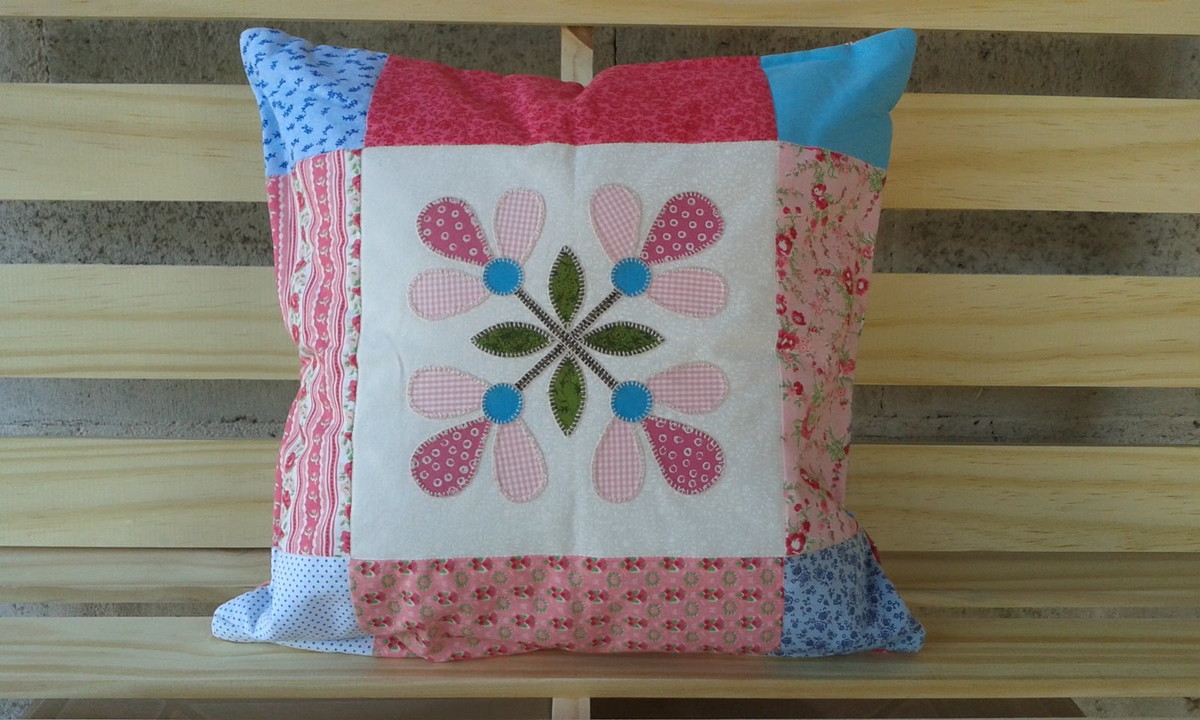 Almofada Patchwork | Elo7 Produtos Especiais