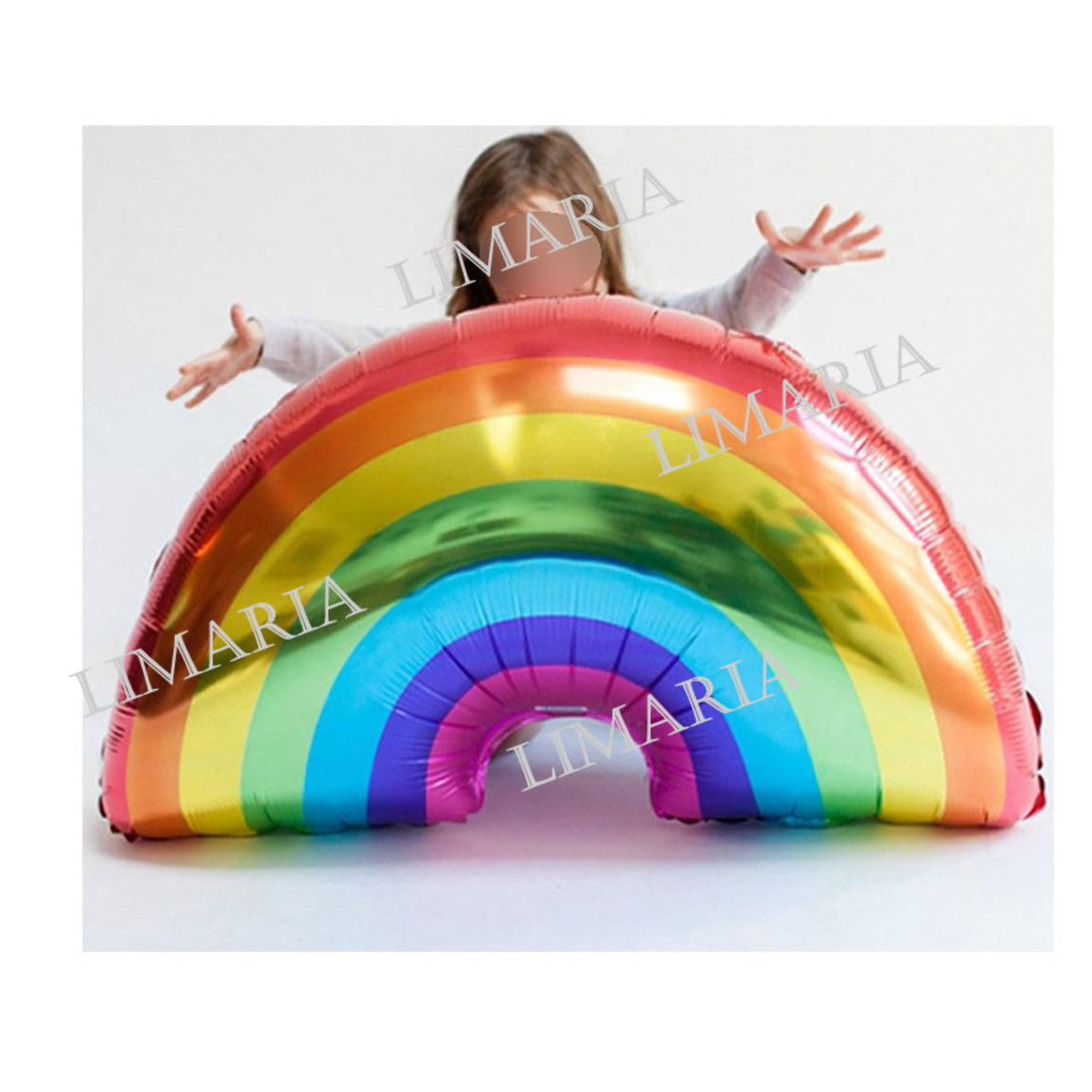 Balão metalizado ARCO ÍRIS grande | Elo7 Produtos Especiais Balão metalizado ARCO ÍRIS grande | Elo7 Produtos Especiais