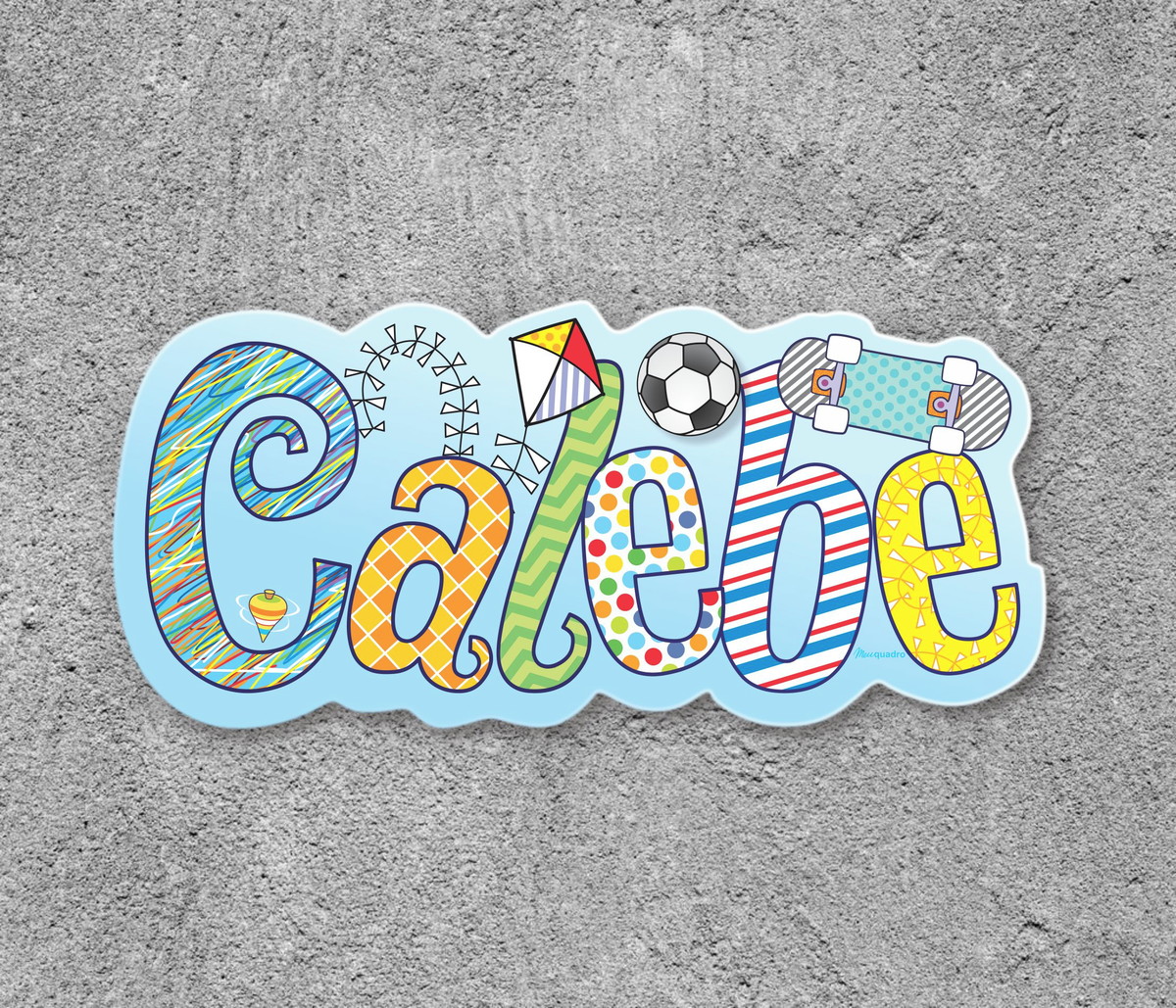 placa CALEBE | Loja Meu quadro | Elo7 Produtos Especiais