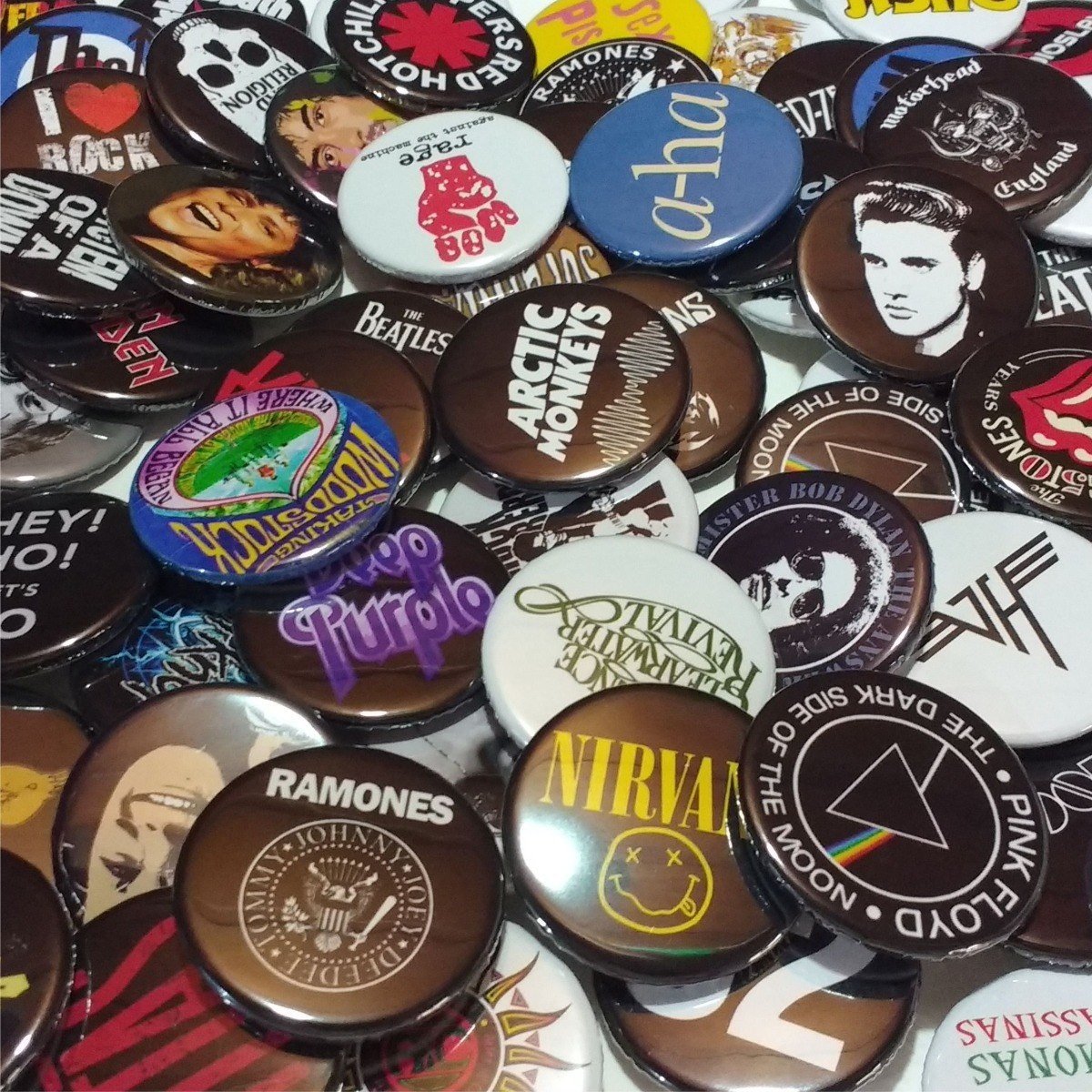 Boton Button Botton Broche Personalizado 100 Pçs De 25 Cm Elo7