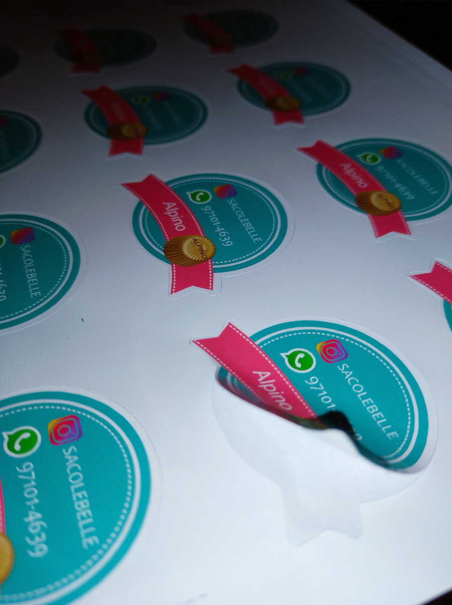 Etiqueta Adesiva Personalizada Elo7 Produtos Especiais