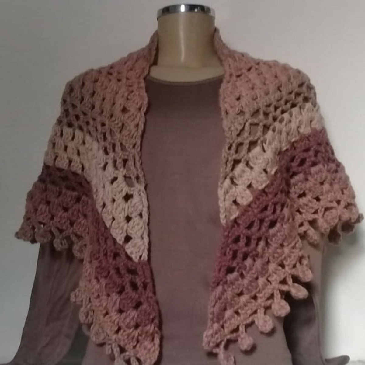 xale triangular | Elo7 Produtos Especiais