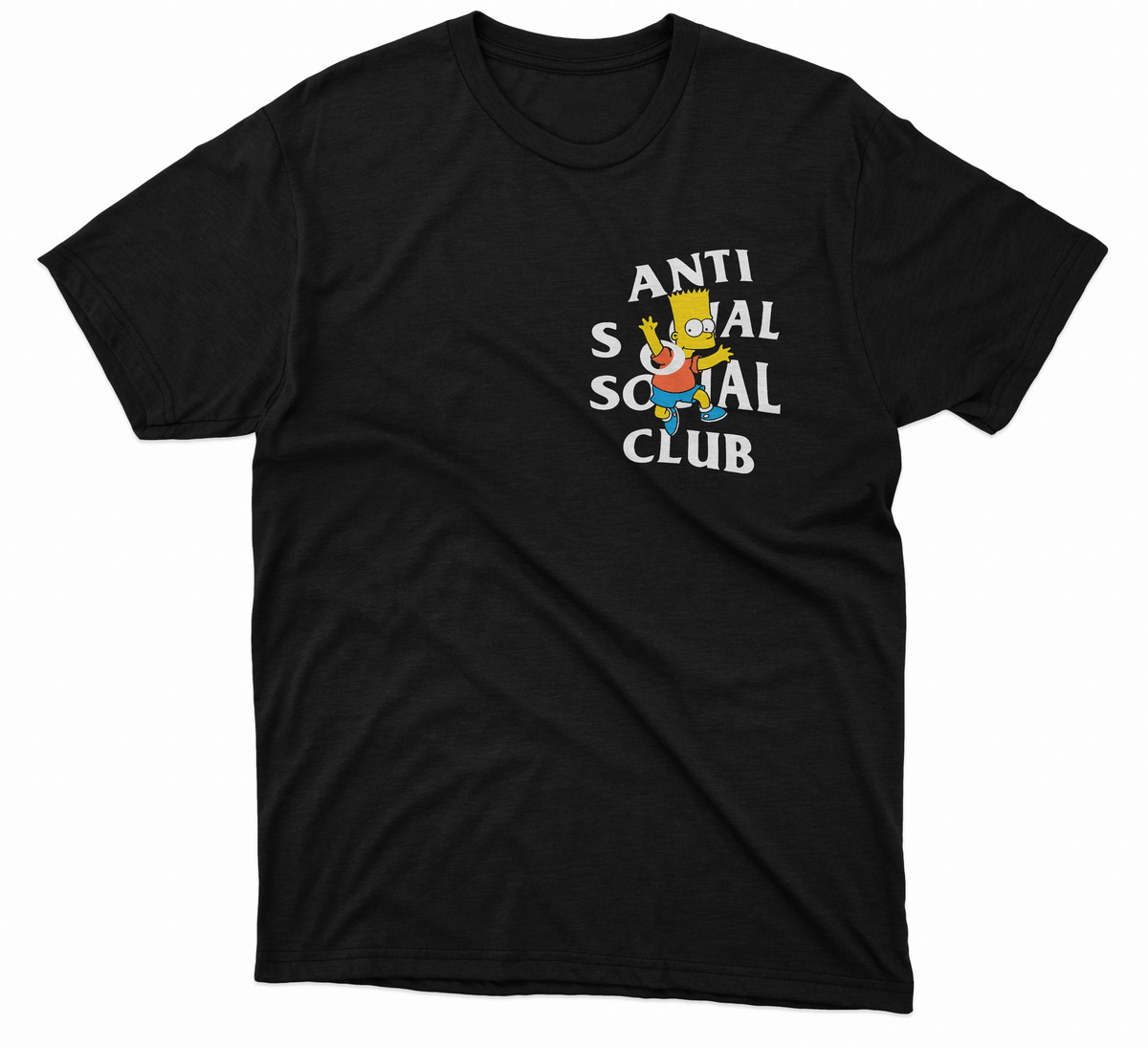 camiseta Anti Social Social Club Os simpons Bart preta no Elo7 ... camiseta Anti Social Social Club Os simpons Bart preta no Elo7 ...