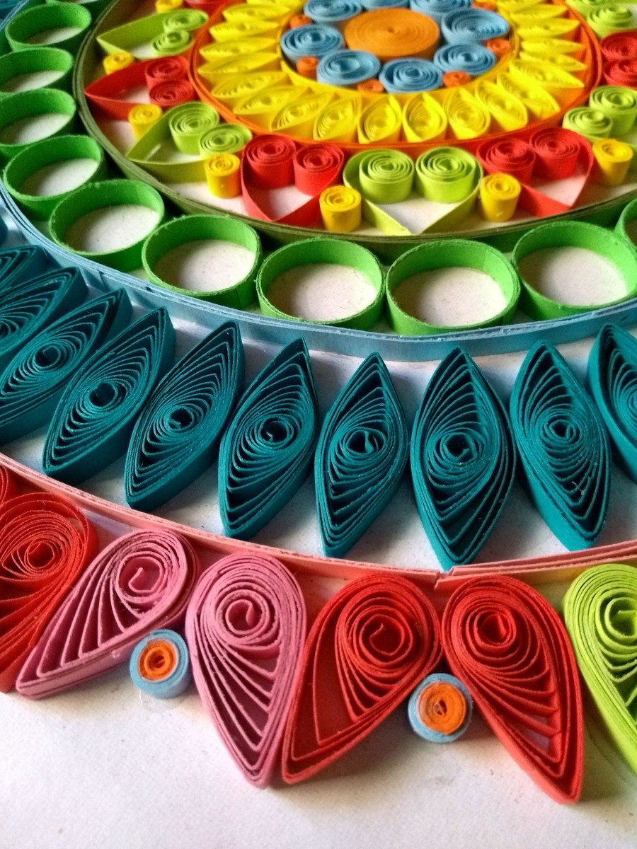 Quadro Mandala Quilling Elo7 Produtos Especiais