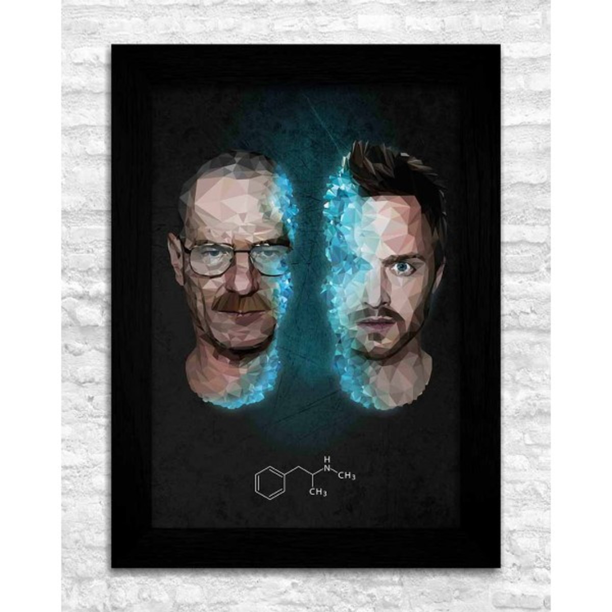 Quadro Decorativo Sala Série Breaking Bad Walter White Arte