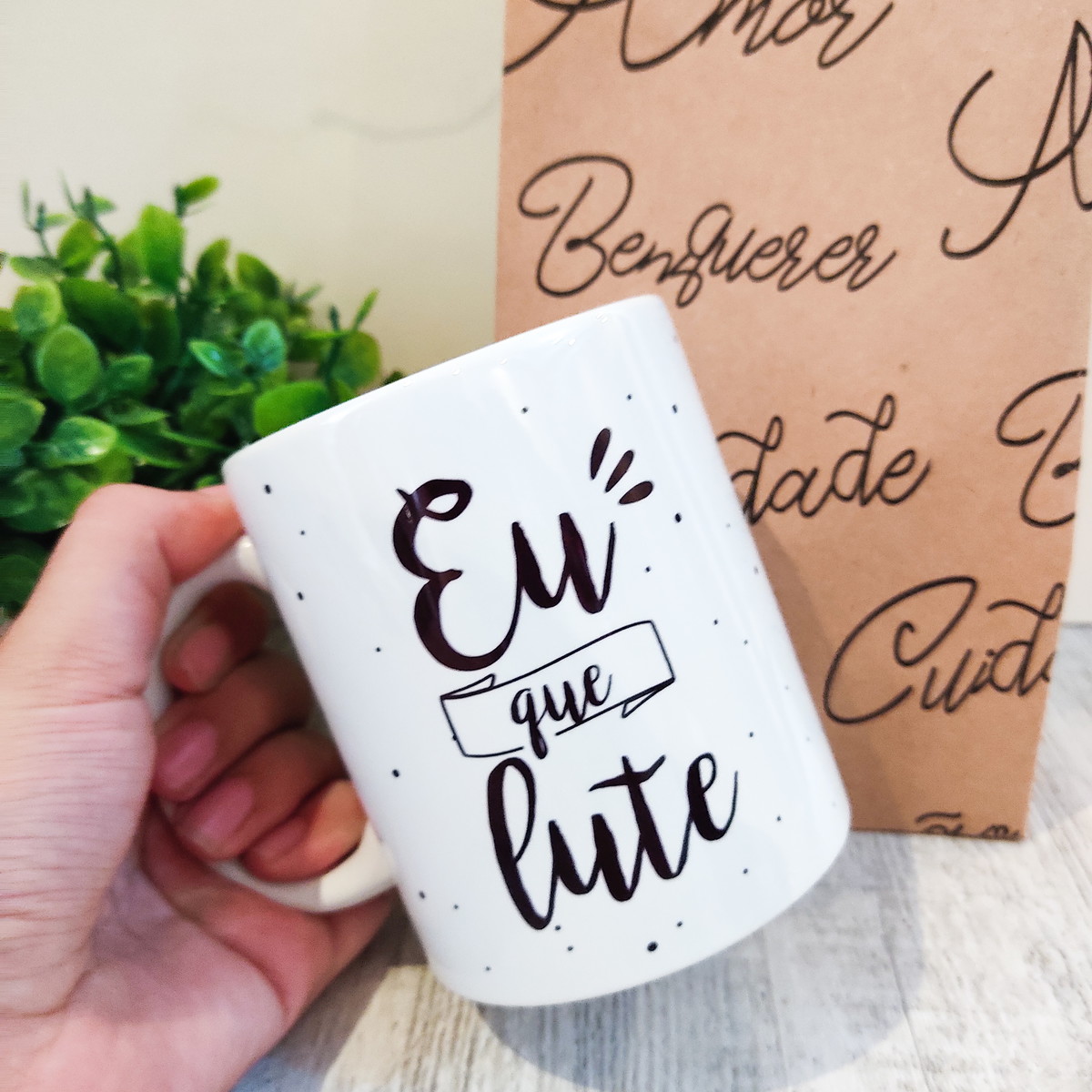 Caneca Eu Que Lute Loja Benquerer Elo7 Produtos Especiais